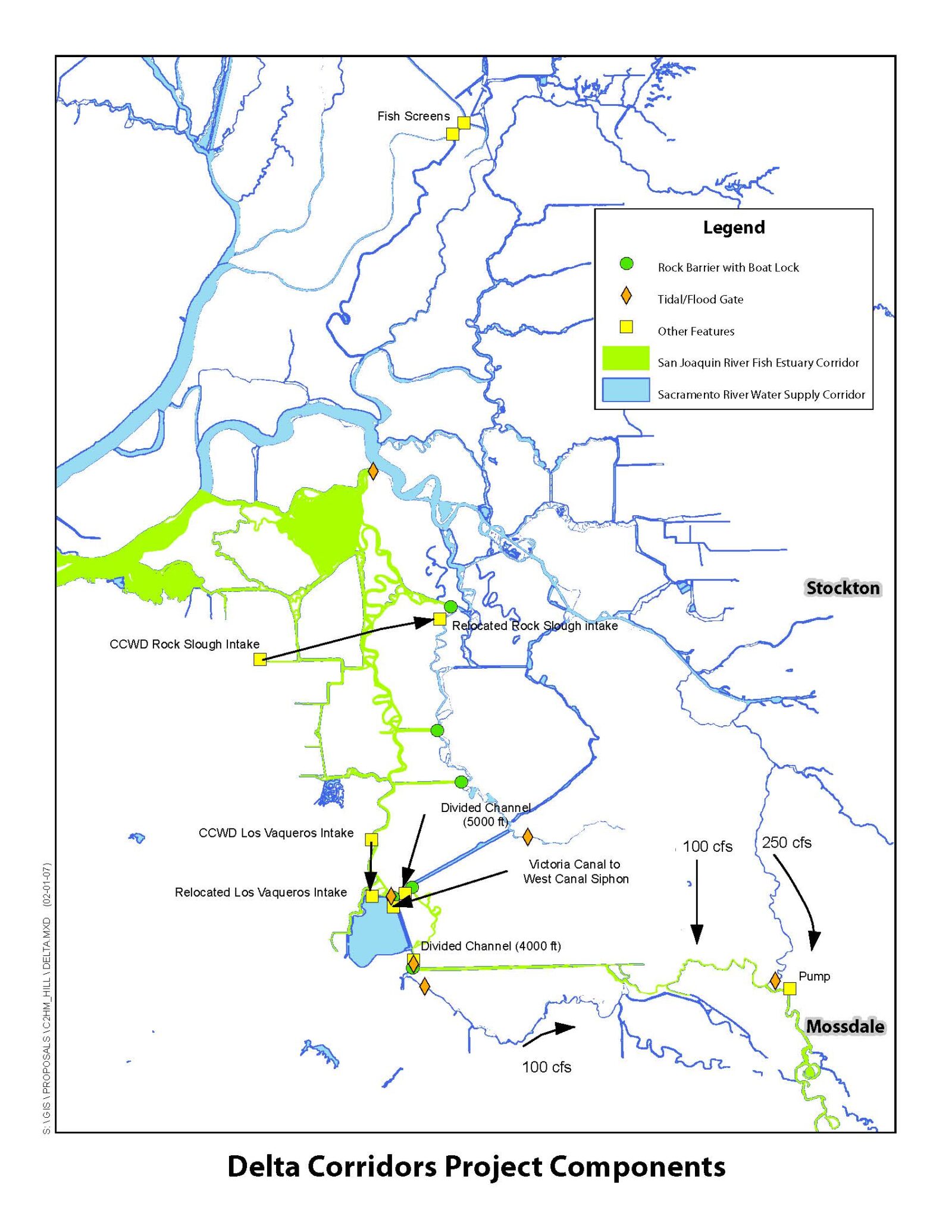 Maps – Delta Corridors Plan